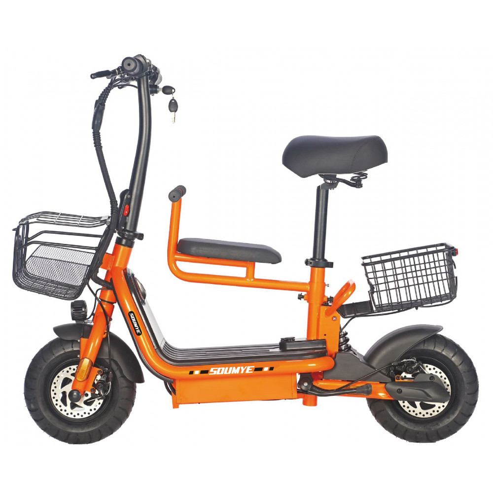 Soumye 48V 500W 13AH 10" Scooter (Model: S162)
